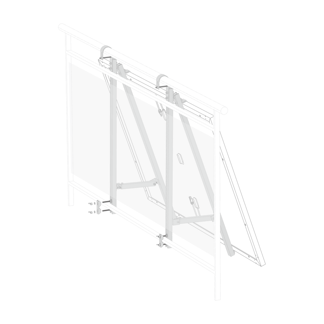 EcoFlow Bracket - Semi-enclosed Balcony - EcoFlow UK