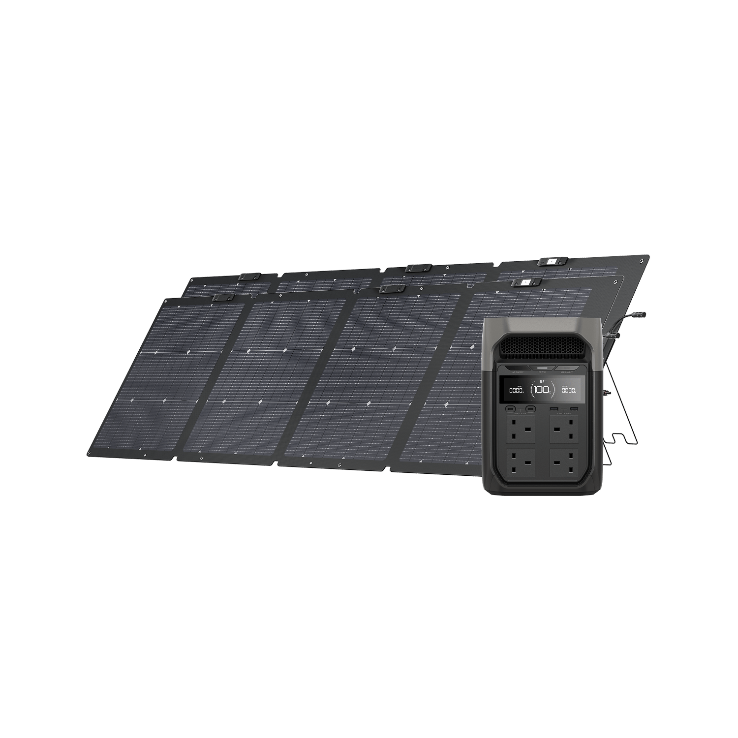 EcoFlow DELTA 3 Series Solar Generator (PV220W) - EcoFlow UK - DELTA 3 ...