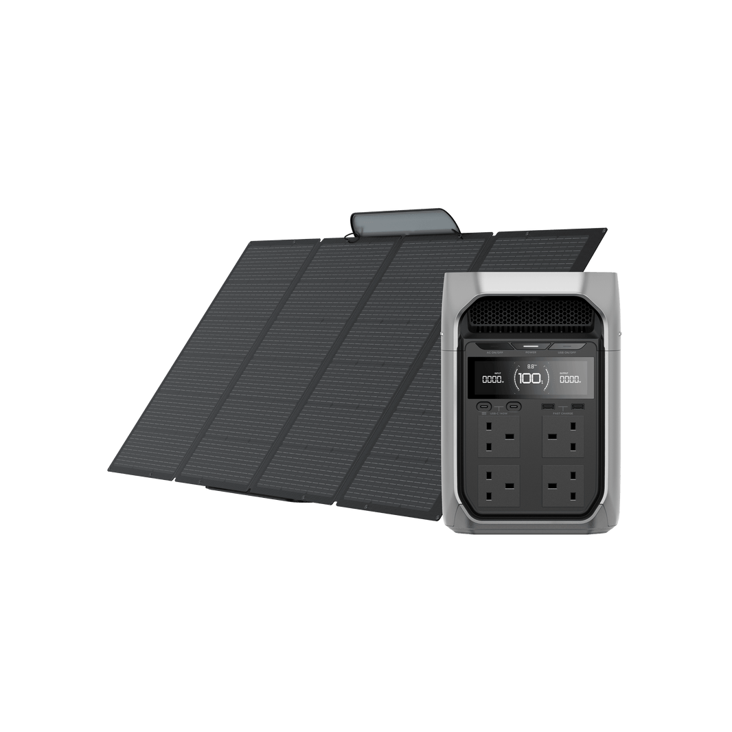 EcoFlow DELTA 3 Series Solar Generator (PV400W) - DELTA 3 / 1*400W ...