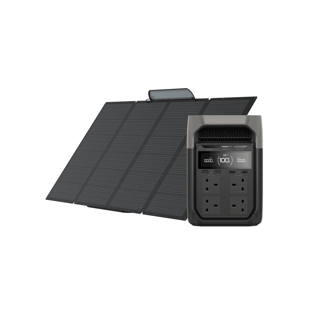 EcoFlow DELTA 3 Series Solar Generator (PV400W) - DELTA 3 / 1*400W ...