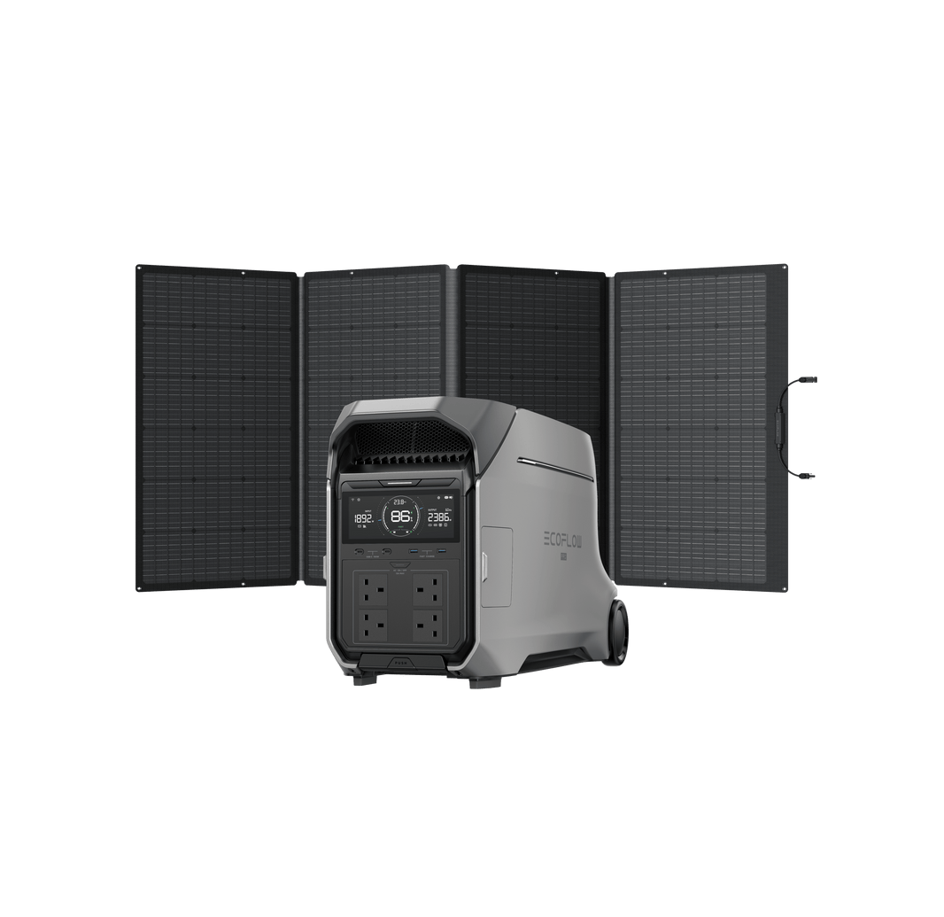 EcoFlow DELTA Pro Solar Generator (PV400W) | EcoFlow UK - DELTA Pro 3 ...