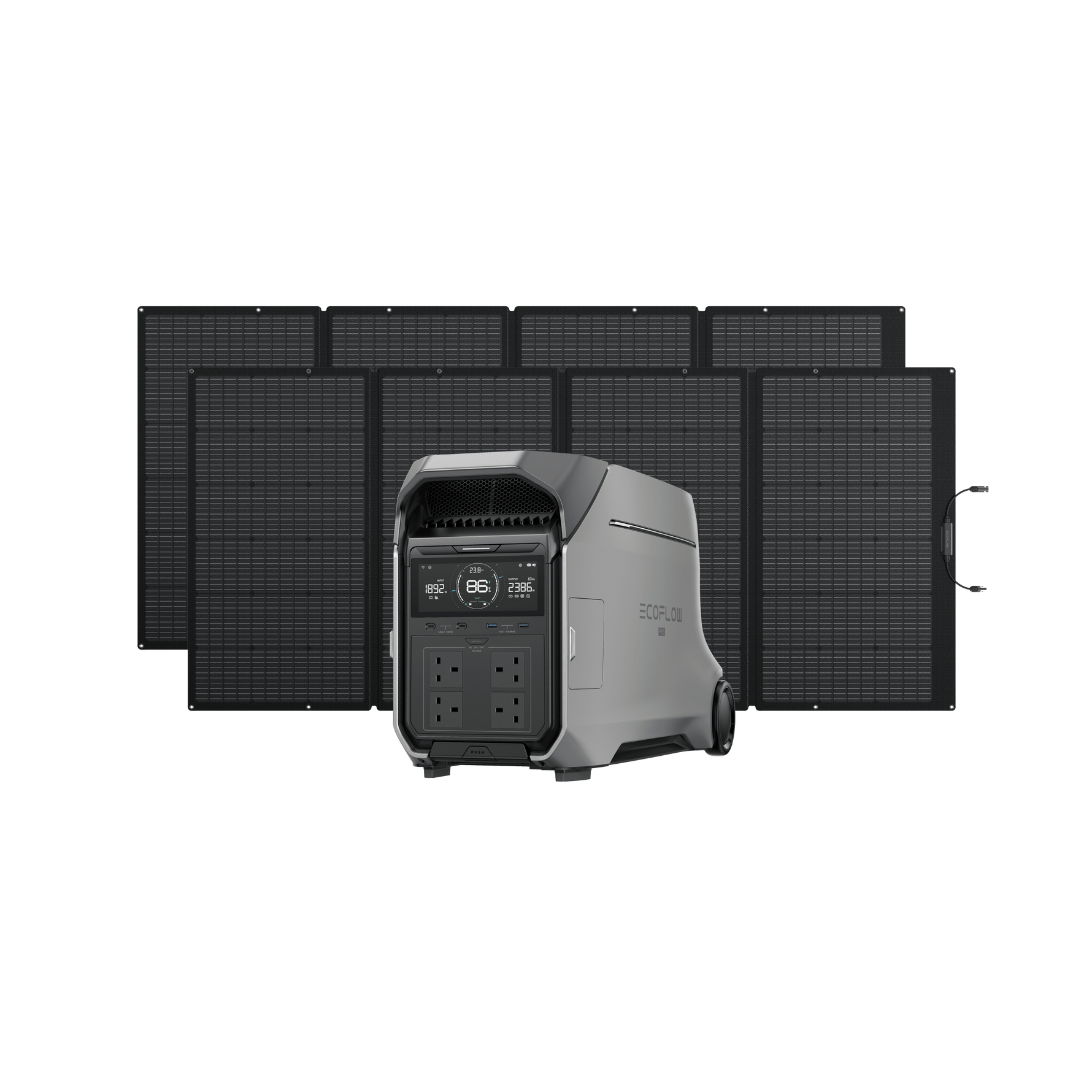 EcoFlow DELTA Pro Solar Generator (PV400W) | EcoFlow UK - DELTA Pro 3 ...