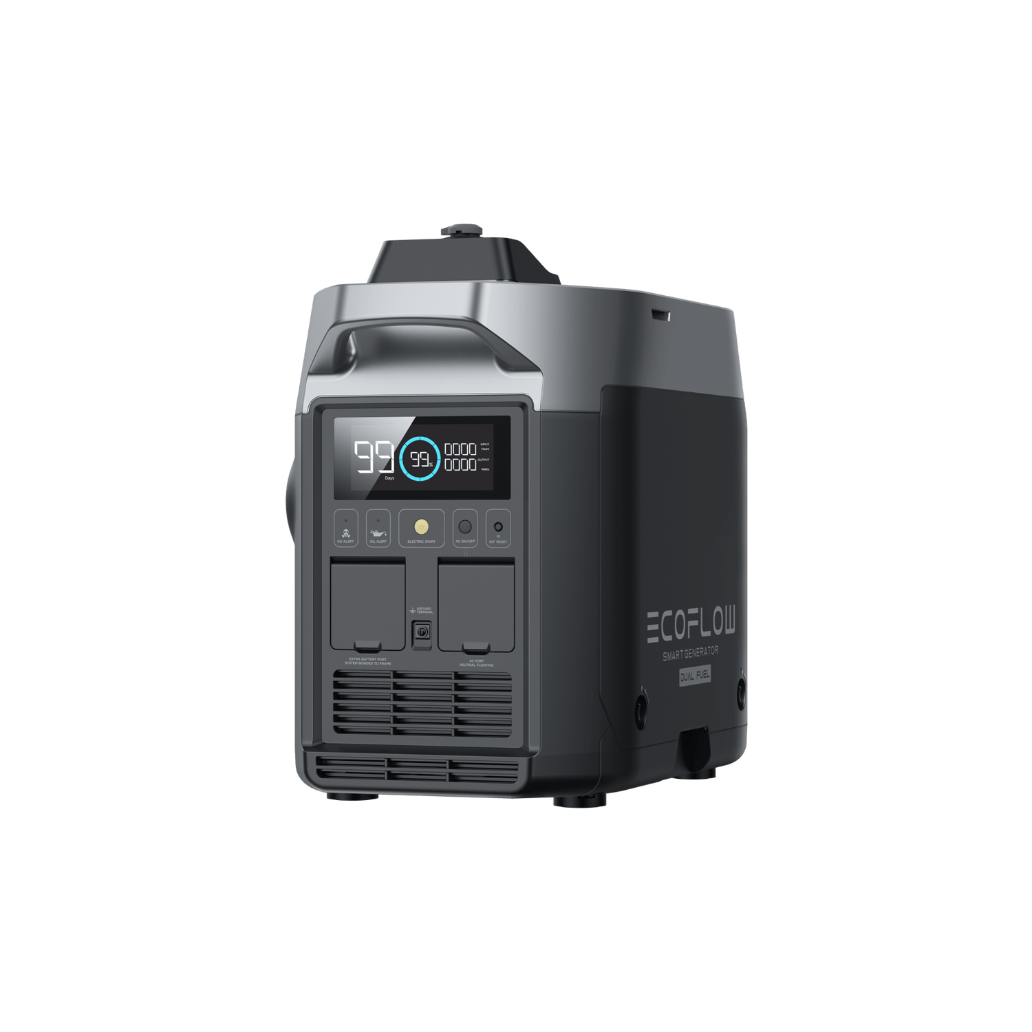 EcoFlow Smart Generator (Dual Fuel) (Refurbished) - EcoFlow Smart ...