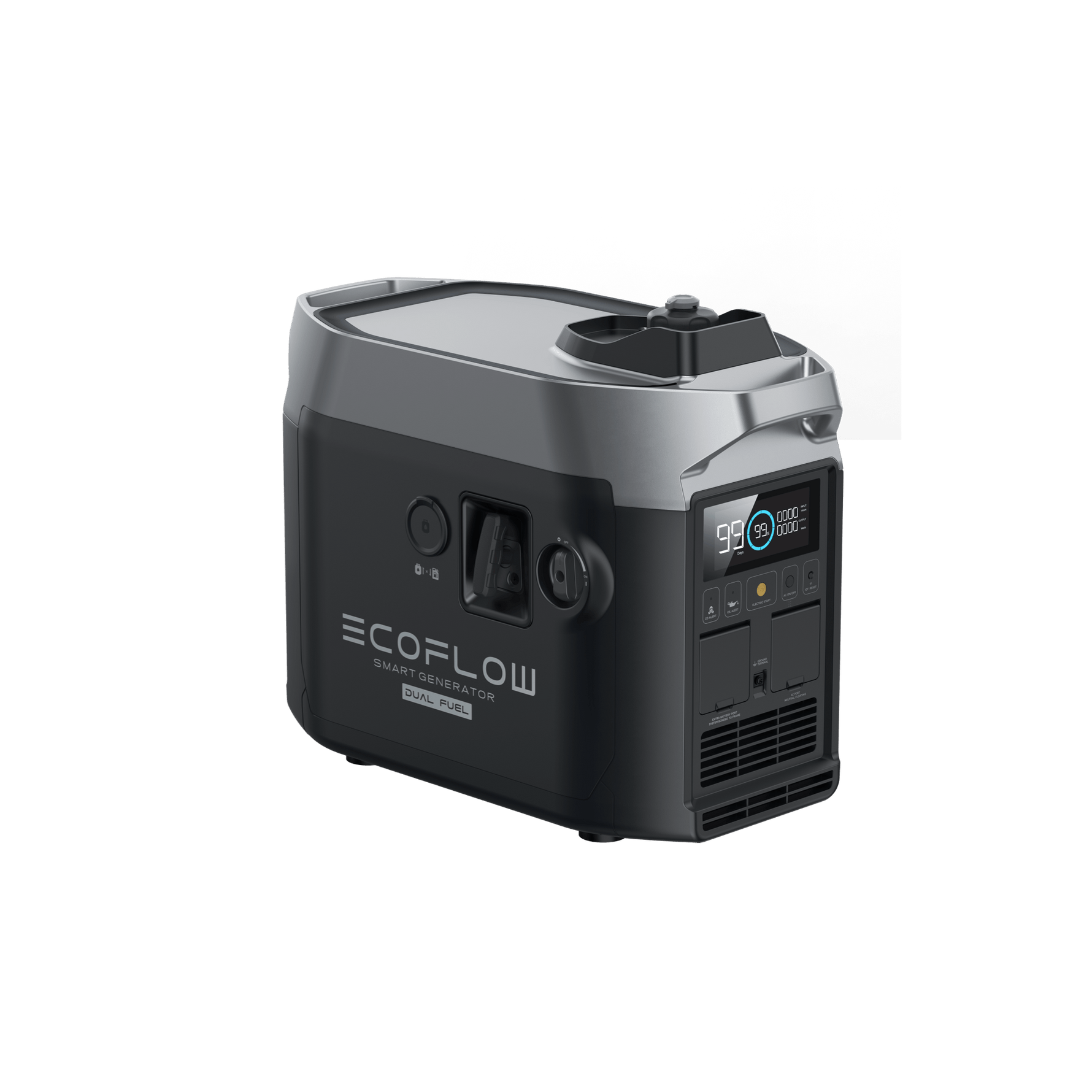 EcoFlow Smart Generator (Dual Fuel) (Refurbished) - EcoFlow Smart ...