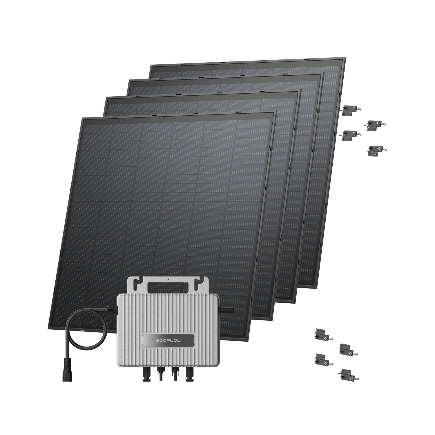 EcoFlow STREAM Adjustable Facade Kit | EcoFlow UK - 90° Facede / (900Wp ...