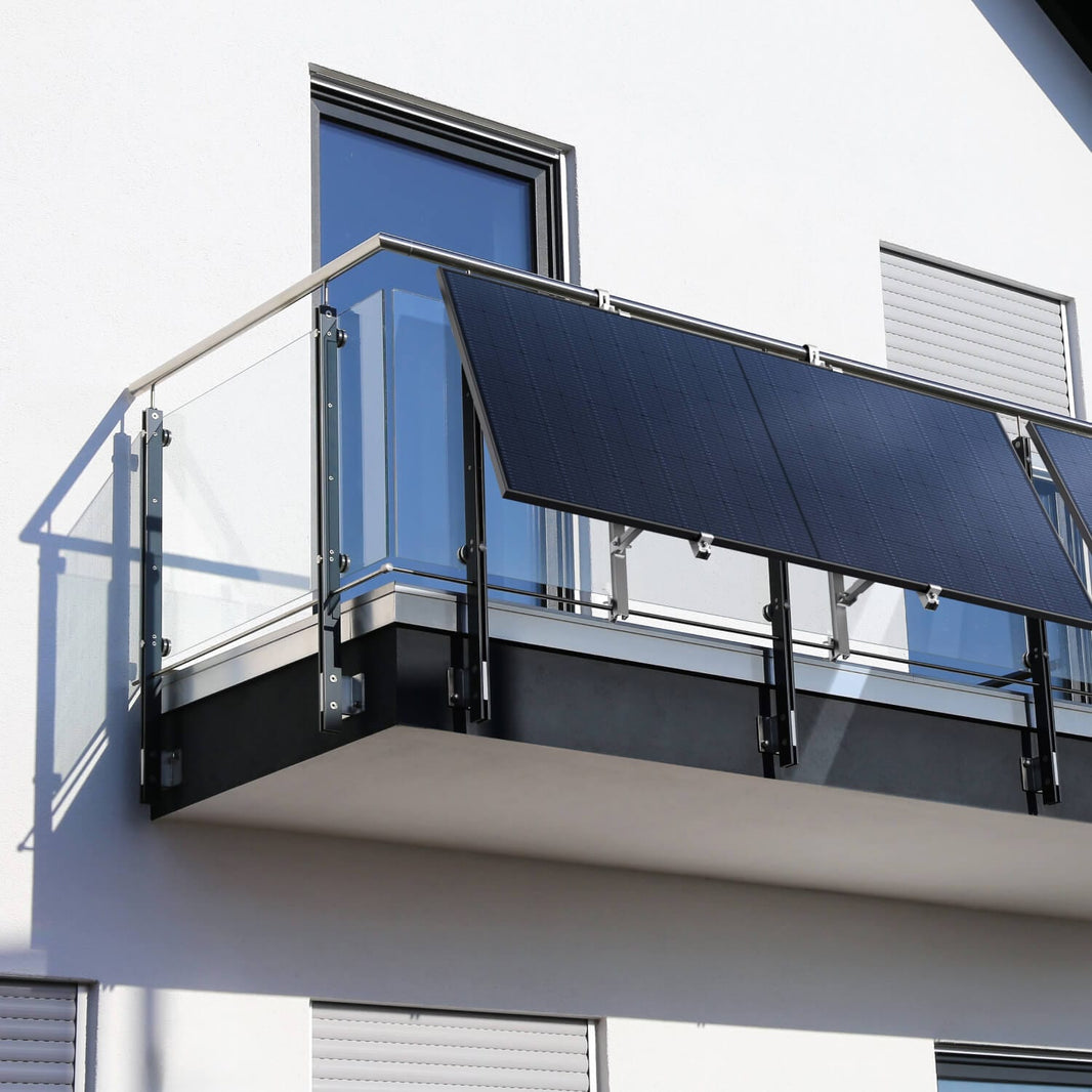 EcoFlow STREAM Balcony Kit | EcoFlow UK - Lattice Balcony / (1000Wp) 4 ...
