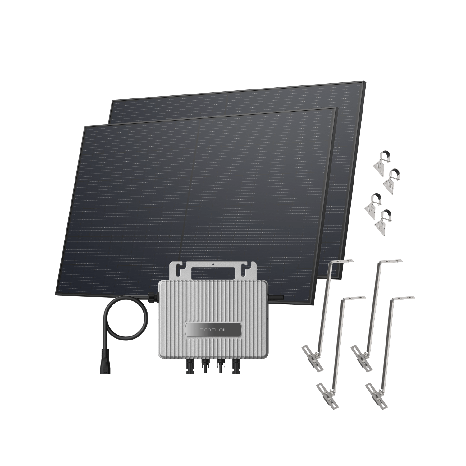 EcoFlow STREAM Garden Kit | EcoFlow UK - (1040Wp) 2 × 520W Rigid Solar ...