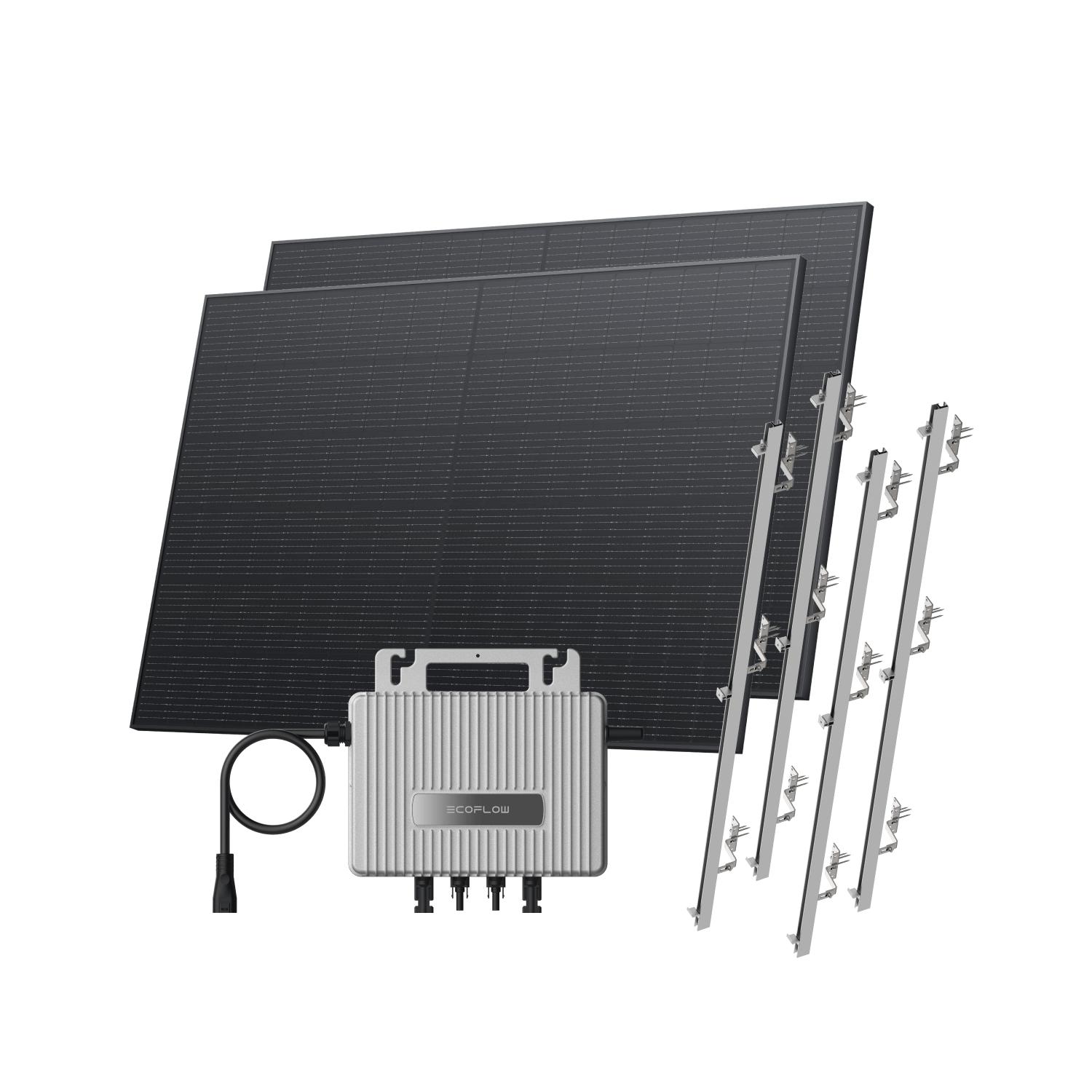 EcoFlow STREAM Roof Kit | EcoFlow UK - Pitched Roof / (800Wp) 2 × 400W ...