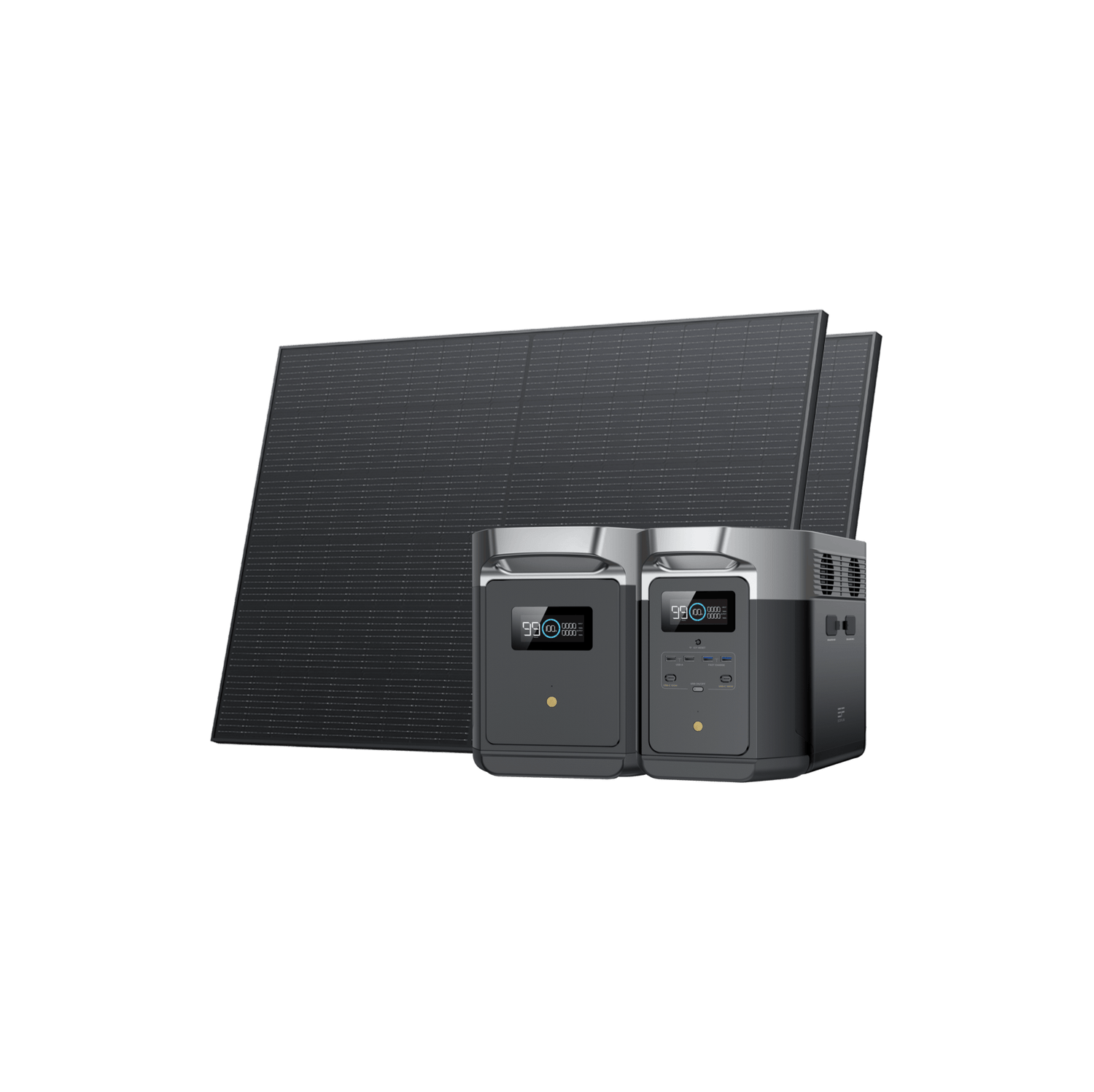 EcoFlow DELTA Max Solar Generator (Rigid PV400W*2) - EcoFlow UK