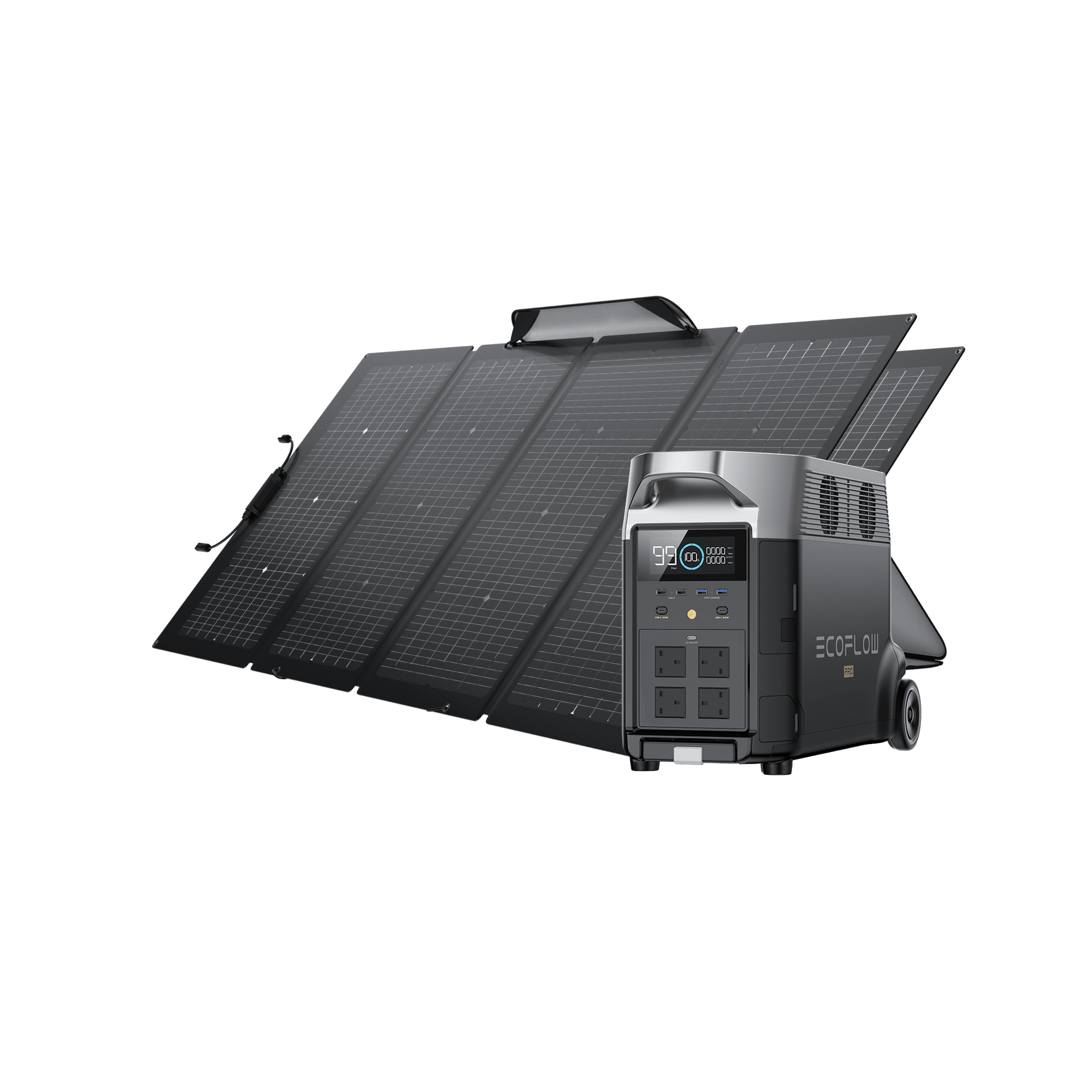 EcoFlow DELTA Pro Solar Generator (PV220W) - EcoFlow UK