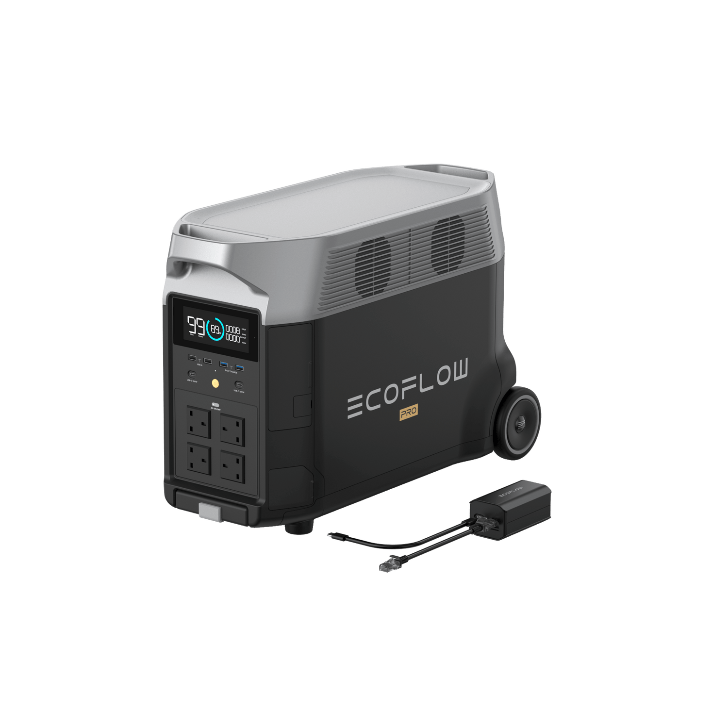 Portable RV & EV Power with EcoFlow DELTA Pro - EV Backup Charging ...